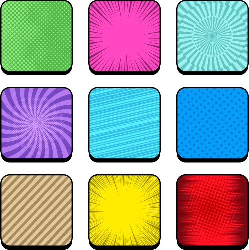 Comic book colorful background Royalty Free Vector Image