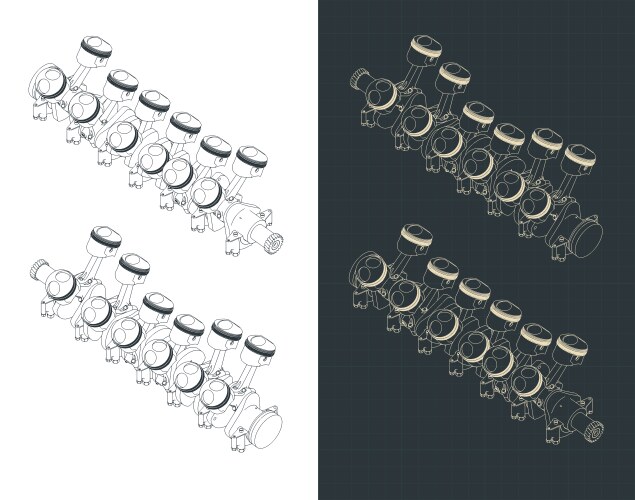 Piston Sketch Vector Images (over 470)