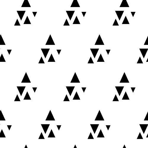 Geometric seamless pattern modern triangle texture