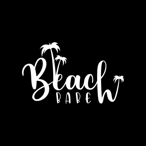 Beach Calligraphy Vector Images (over 12,000)