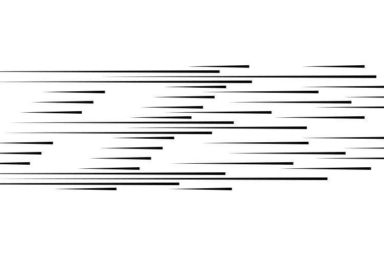 Fast speed lines Royalty Free Vector Image - VectorStock