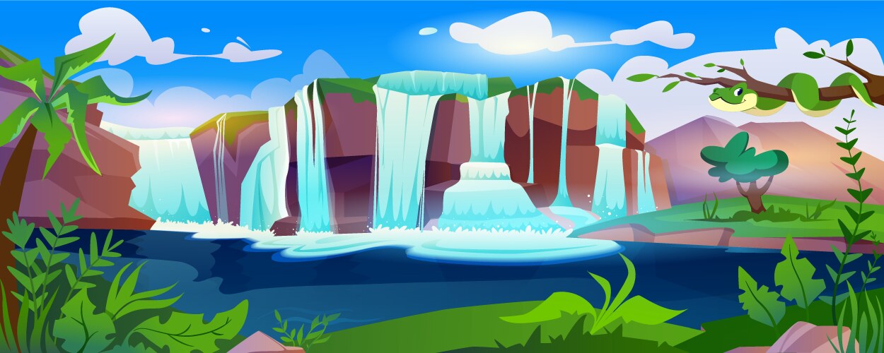 Waterfall Cartoon Vector Images (over 3,600)