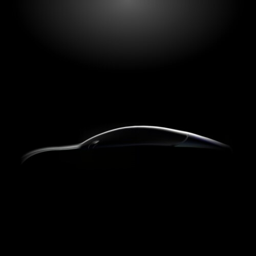 Realistic elegant dark luxury car banner template Vector Image