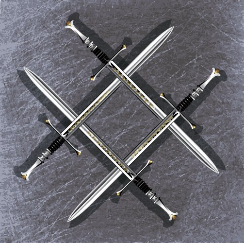 Sword shine Royalty Free Vector Image - VectorStock