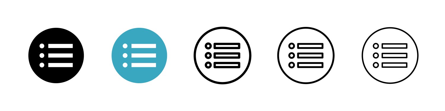 Icon Bullet List Vector Images (over 2,300)