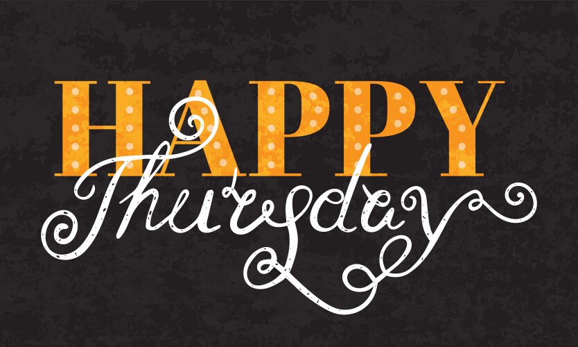 Happy Thursday Vector Images (over 730)