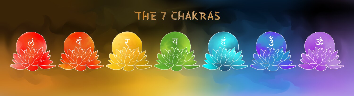 Seven Chakra Symbols Vector Images (over 220)