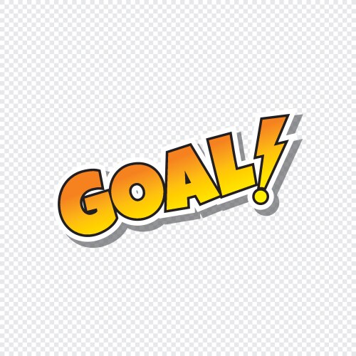 Goal Vector Images & Graphics for Commercial Use | VectorStock