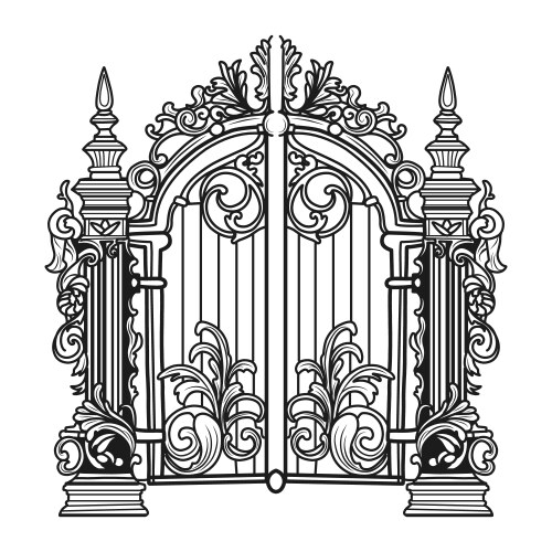 Pearly Gates Vector Images (6)