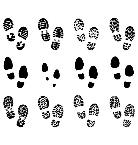 Boot Print Vector Images (over 11,000)