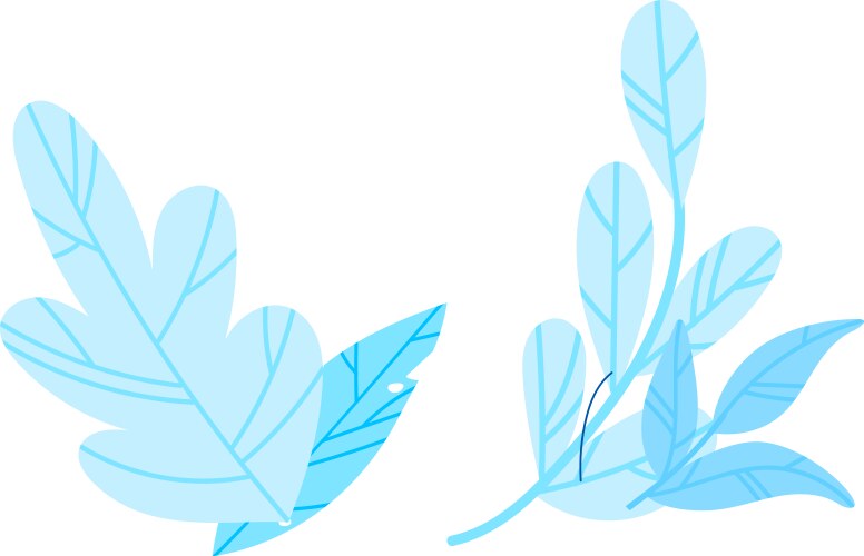 Blue Leaves Vector Images (over 54,000)