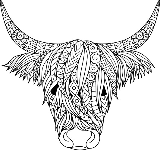 Highland Cow Vector Images (over 900)