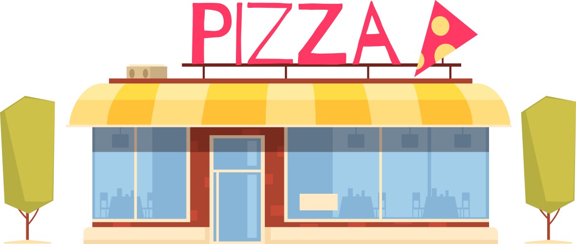 Pizza slice Royalty Free Vector Image - VectorStock