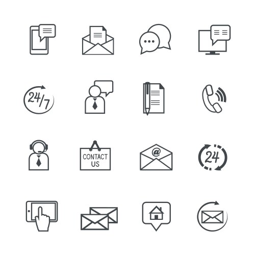 Logistics customer service Royalty Free Vector Image