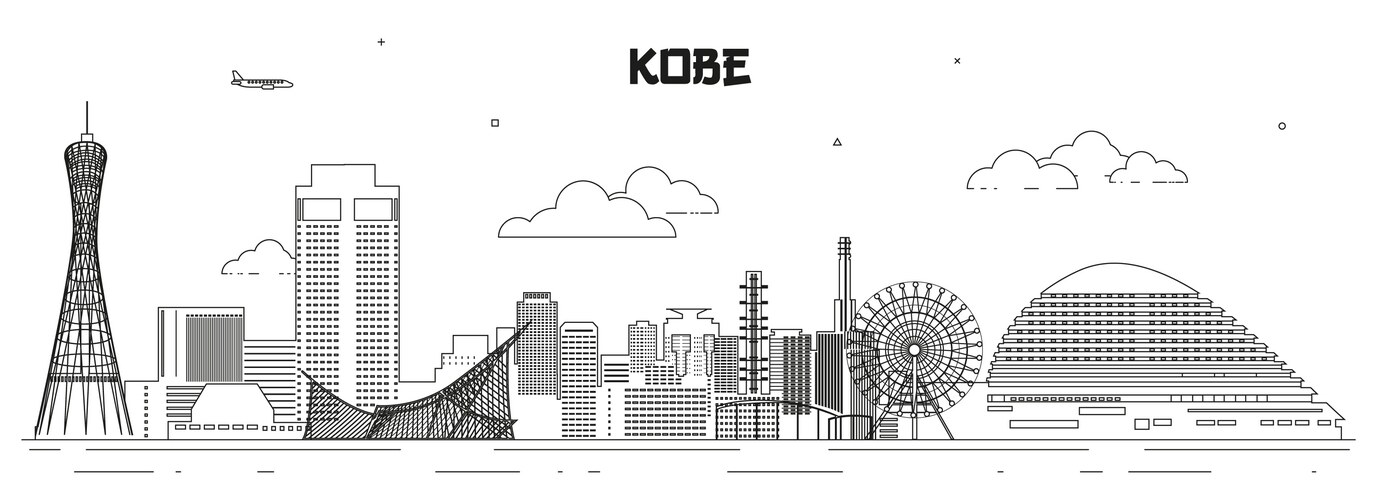 Kobe Japan Vector Images (over 260)