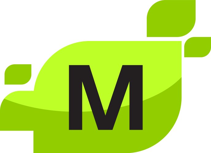 Leaf Logo M Vector Images (over 3,400)