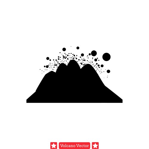Volcano Silhouette Vector Images (over 1,400)