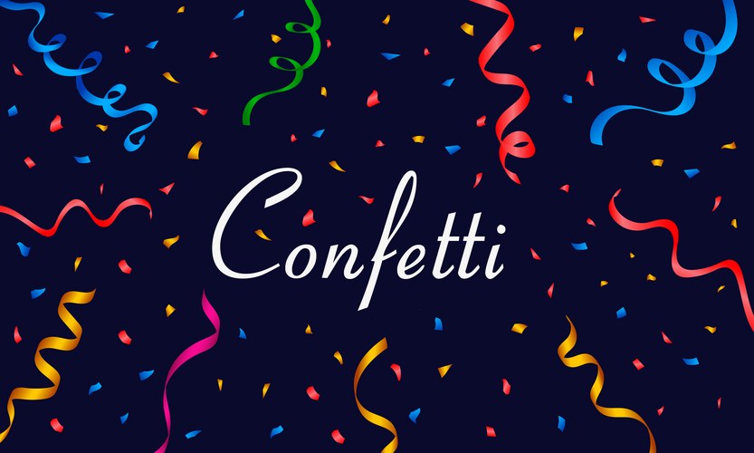 Confetti Congratulations Vector Images (over 43,000)