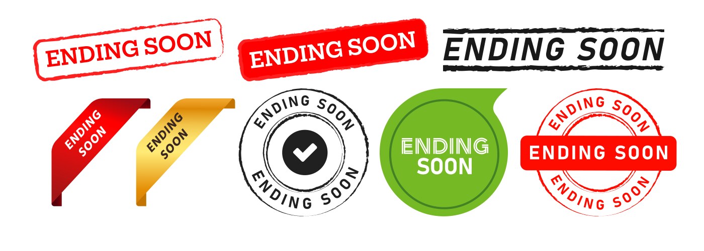 Ending Soon Vector Images (over 720)
