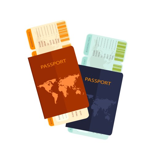 Plane Boarding Pass Vector Images (over 9,000)
