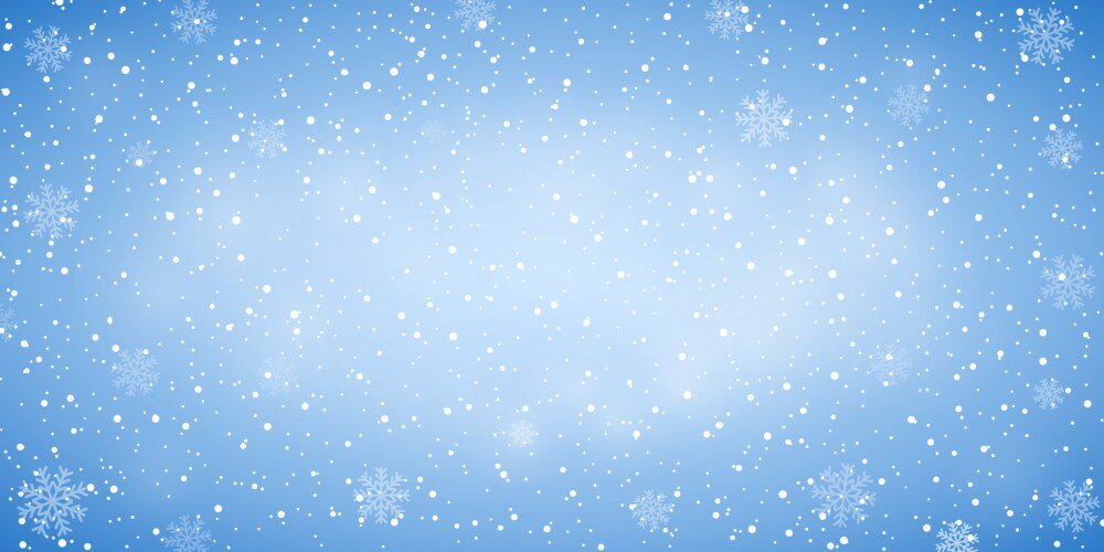 Snowflakes and winter background Royalty Free Vector Image