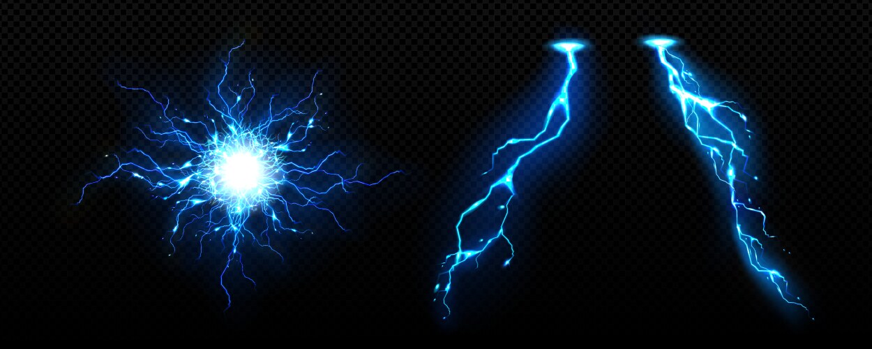 Lightning Thunder Ball Vector Images (over 450)
