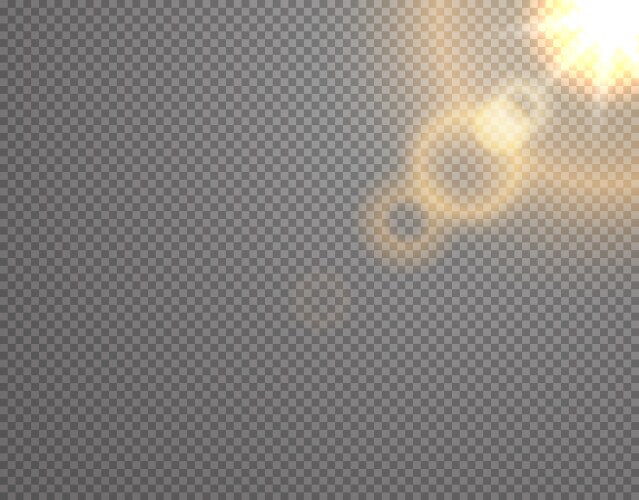 Glow beacon beam effect realistic lighthouse Vector Image