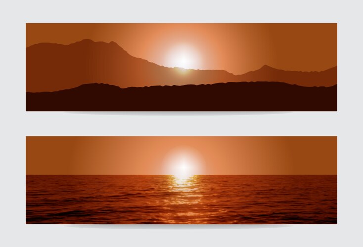 Sunset Vector Images (over 180,000)