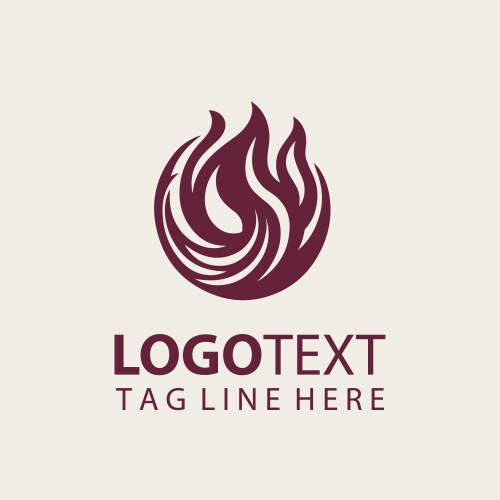 Fire logo Royalty Free Vector Image - VectorStock