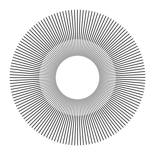 Circular rotation design element Royalty Free Vector Image