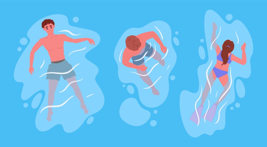 Swimming Drawing Person Vector Images (over 1,900)