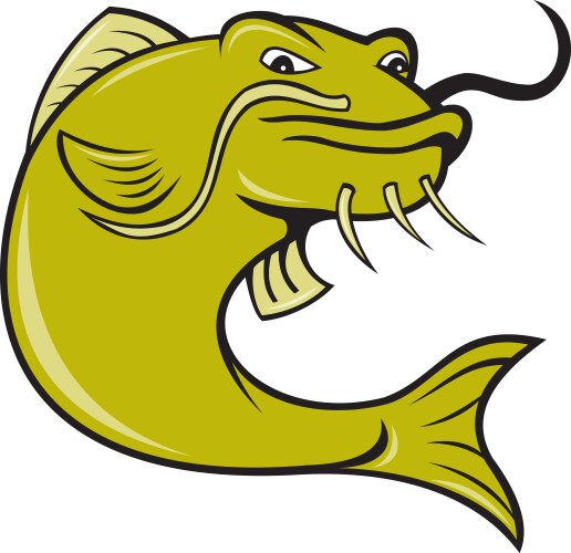 Angry Fish Cartoon Vector Images (over 2,600)