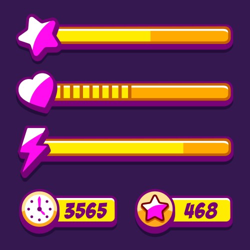 Game Progress Bar Vector Images (over 3,200)