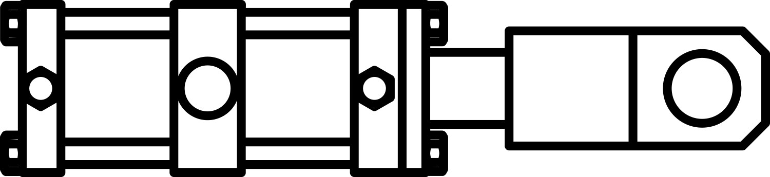 Cylinder Pneumatic Hydraulic Vector Images (97)