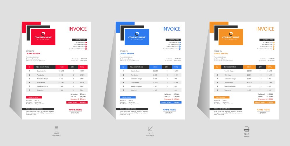Invoice Vector Images (over 39,000)
