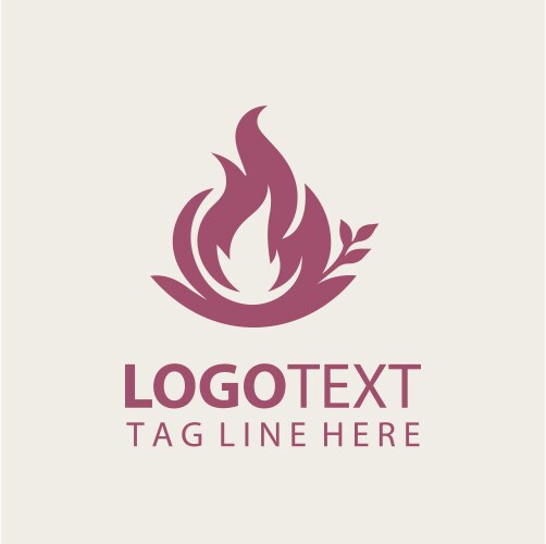 Fire logo Royalty Free Vector Image - VectorStock