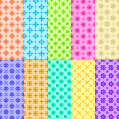 Bright Colorful Patterns Vector Images (over 760,000)
