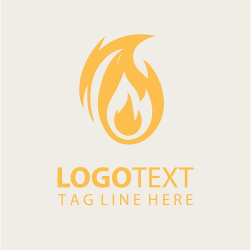 Fire logo Royalty Free Vector Image - VectorStock