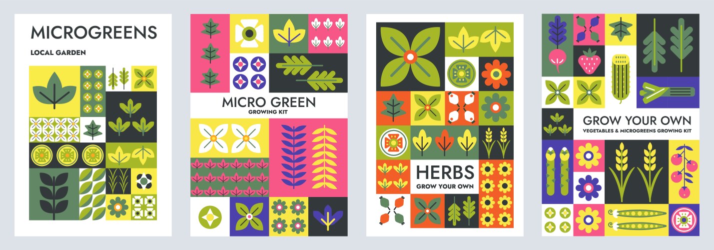 Microgreens Vector Images (over 1,500)