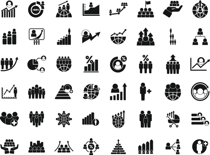 Population Icon Vector Images (over 14,000)