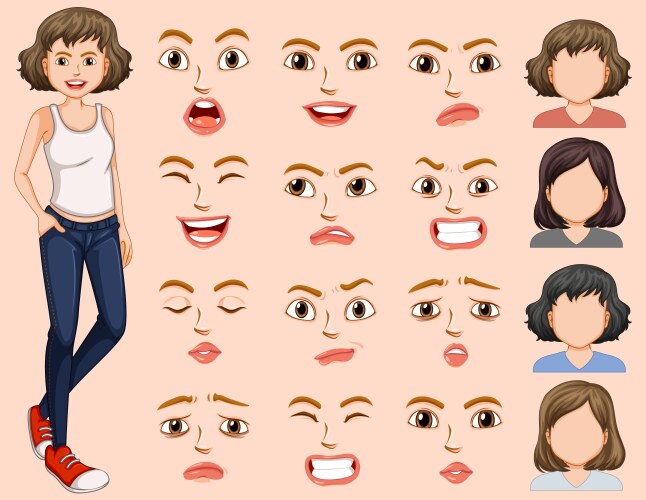 Facial Expression Clipart Vector Images (over 16,000)
