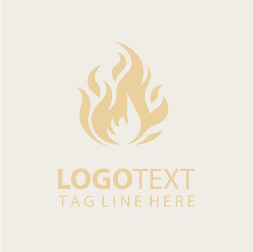Fire logo Royalty Free Vector Image - VectorStock