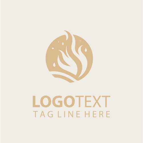 Fire logo Royalty Free Vector Image - VectorStock