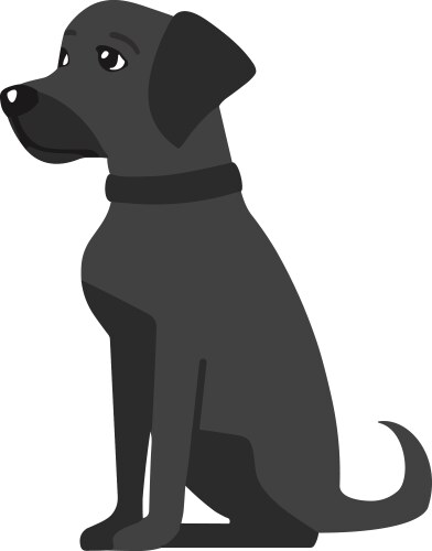 Black Labrador Vector Images (over 7,100)