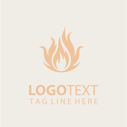 Fire logo Royalty Free Vector Image - VectorStock