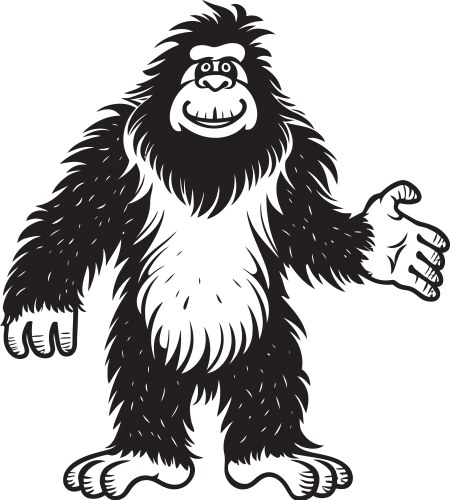 Sasquatch Vector Images (over 1,700)