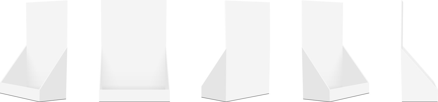 Display Box Mockup Vector Images (over 3,500)