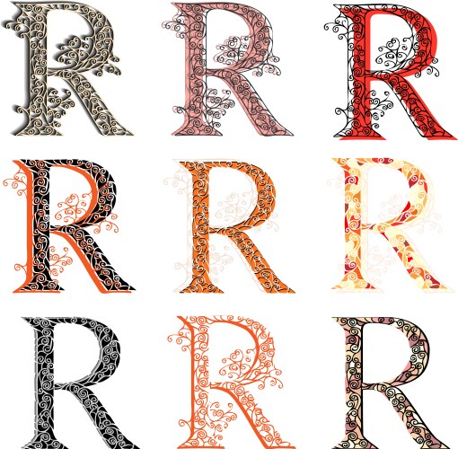 Letter R Vector Images (over 64,000)