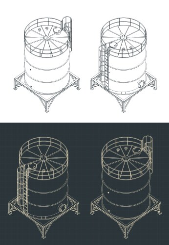 Oil Storage Tank Vector Images (over 12,000)