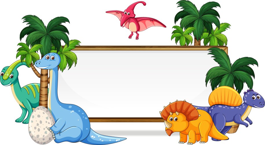 Dinosaur Border Vector Images (over 660)